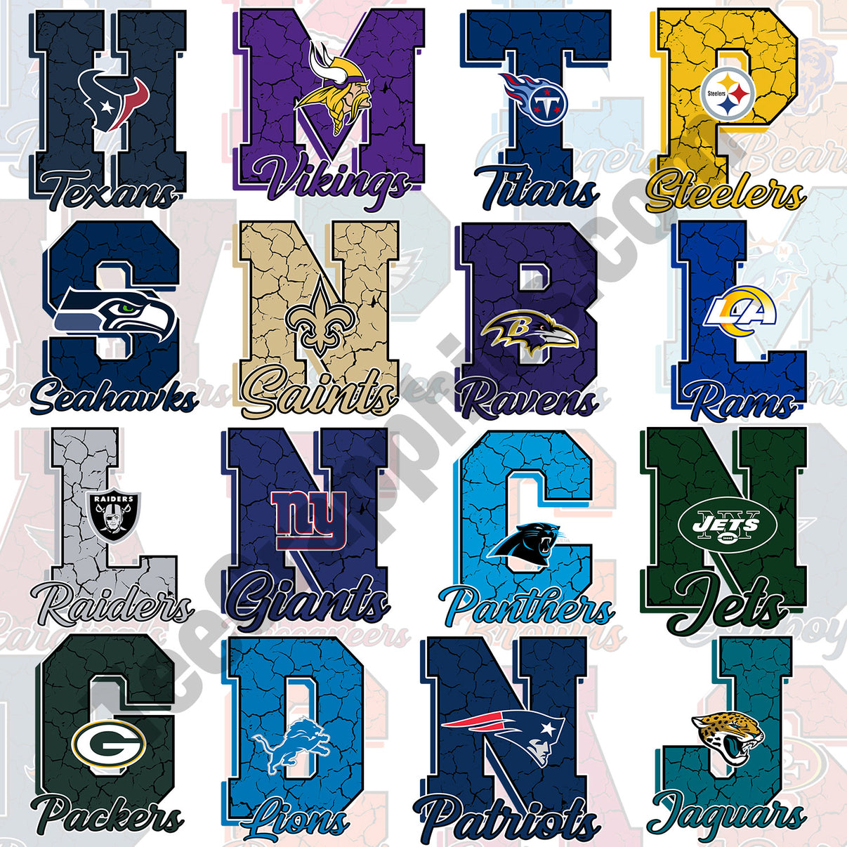 32 NFL Letters T Shirt Designs – TeeGrapphics