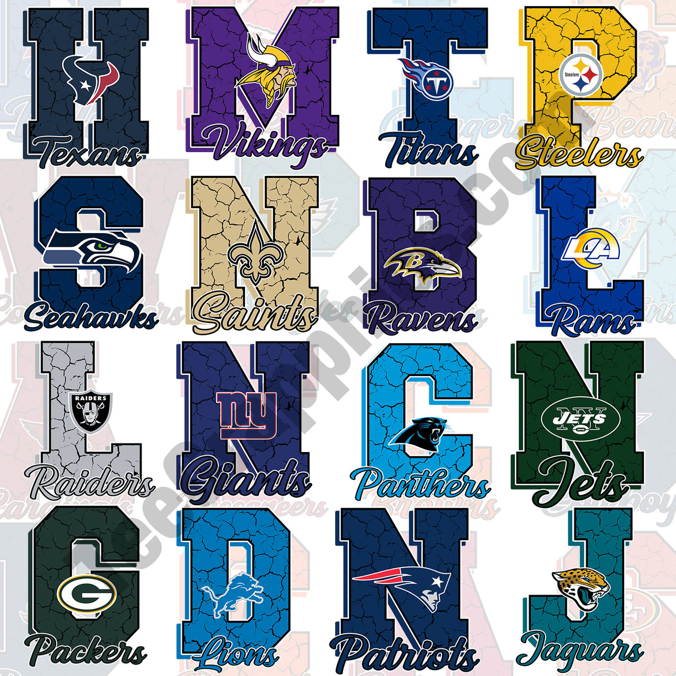 32 NFL Letters T Shirt Designs – TeeGrapphics