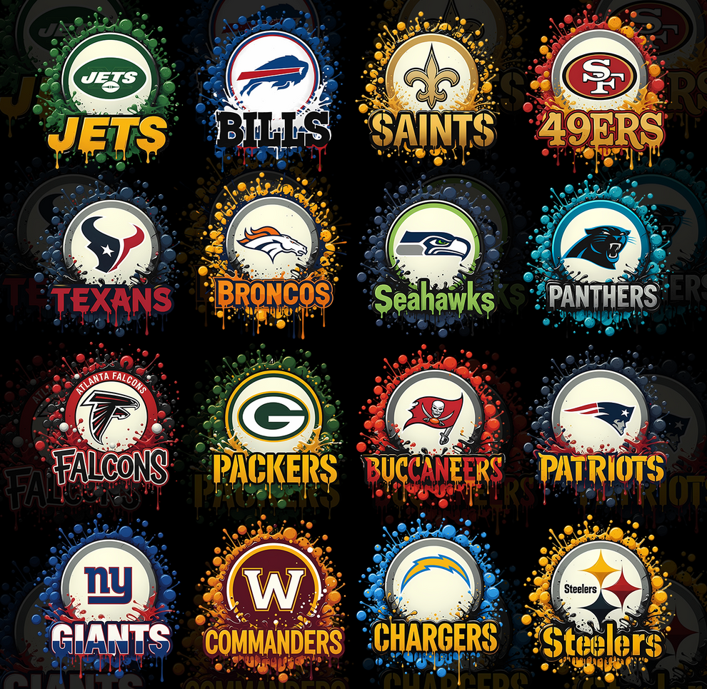32 NFL Bubble T Shirt Deisgns – TeeGrapphics